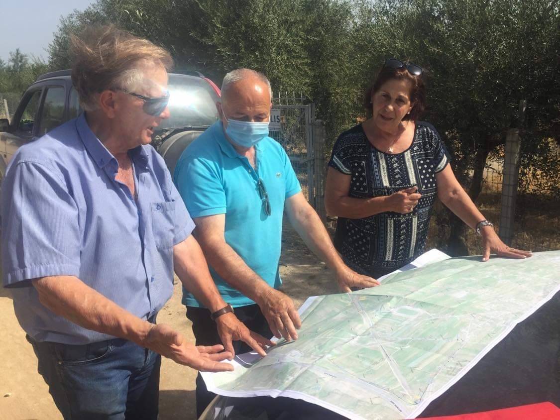 Αυτοψία στο αρδευτικό έργο στο Βέλο έκανε η Αθηνά Κόρκα » loutrakiblog