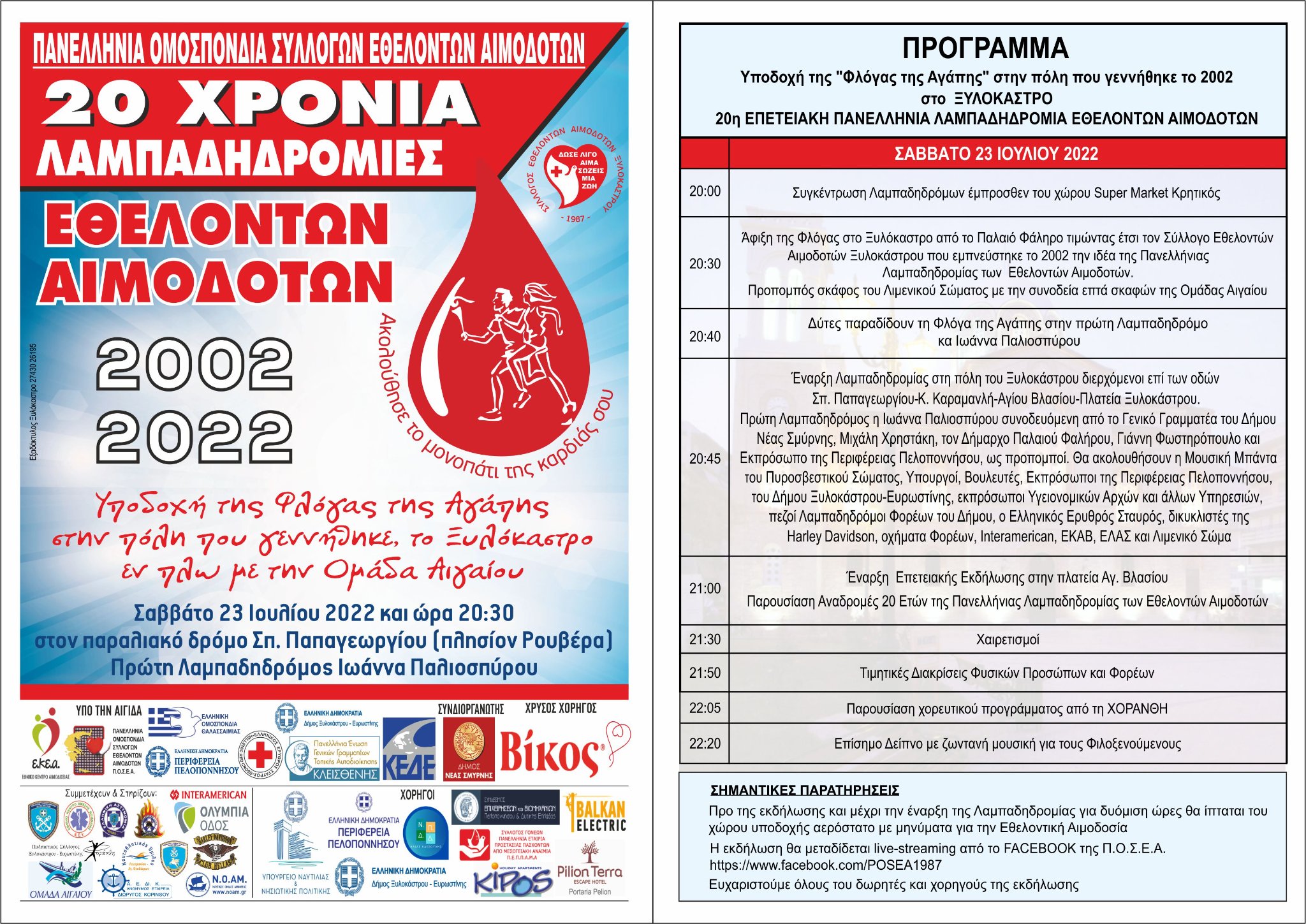 Η Ιωάννα Παλιοσπύρου στο Ξυλόκαστρο για την αφή της Φλόγας των ...