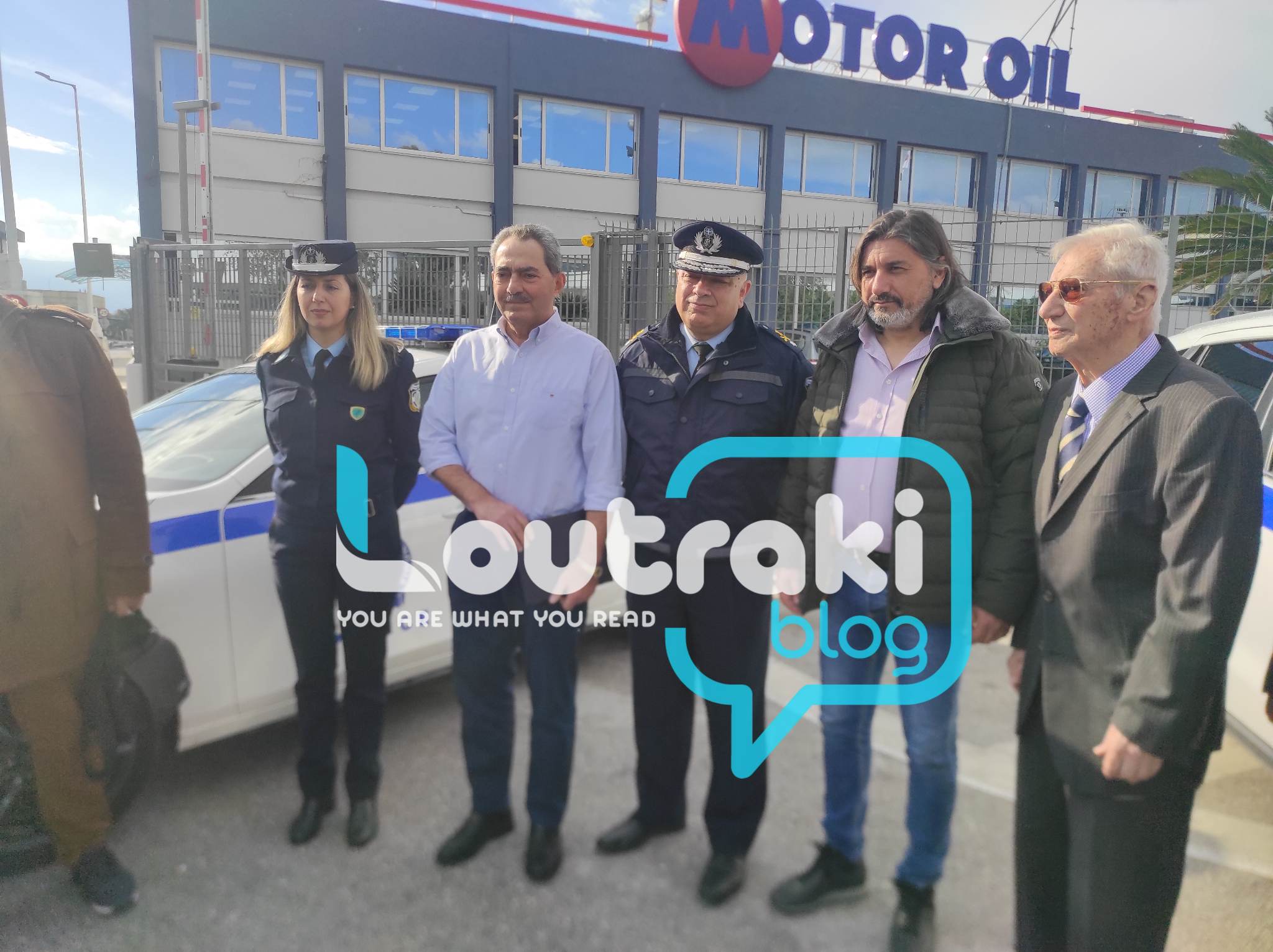 Δύο περιπολικά πρόσφερε η ΜΟΤΟΡ ΟΙΛ στο ΑΤ Αγίων Θεοδώρων (φωτο-video ...