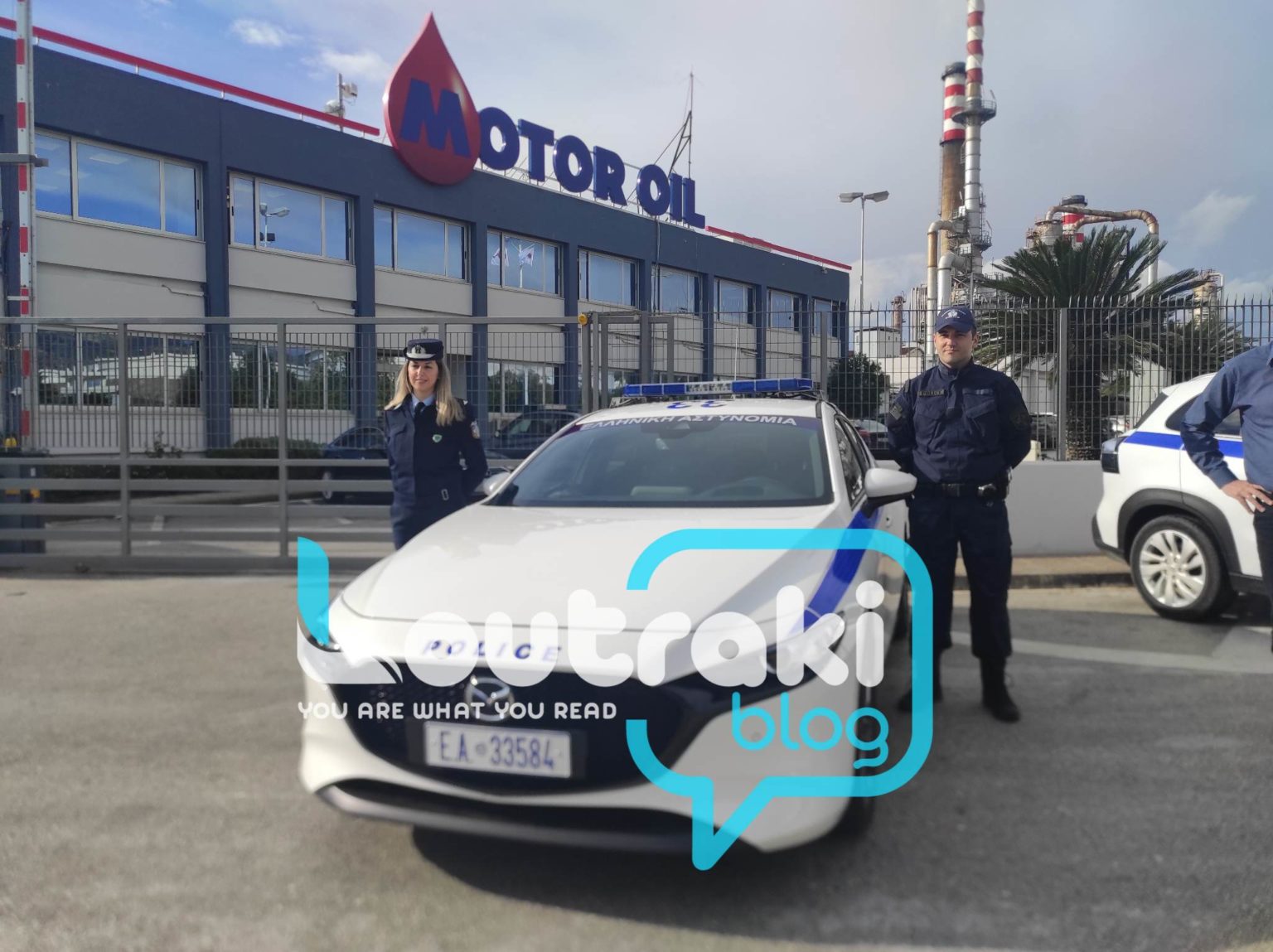 Δύο περιπολικά πρόσφερε η ΜΟΤΟΡ ΟΙΛ στο ΑΤ Αγίων Θεοδώρων (φωτο-video ...
