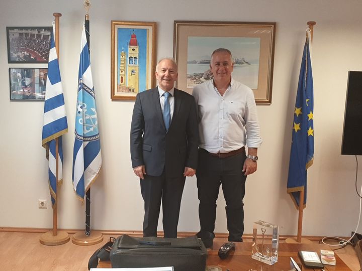 ΒΕΛΟ ΒΟΧΑ: Τον Υφυπουργό Ναυτιλίας επισκέφθηκε ο Θανάσης Μανάβης ...