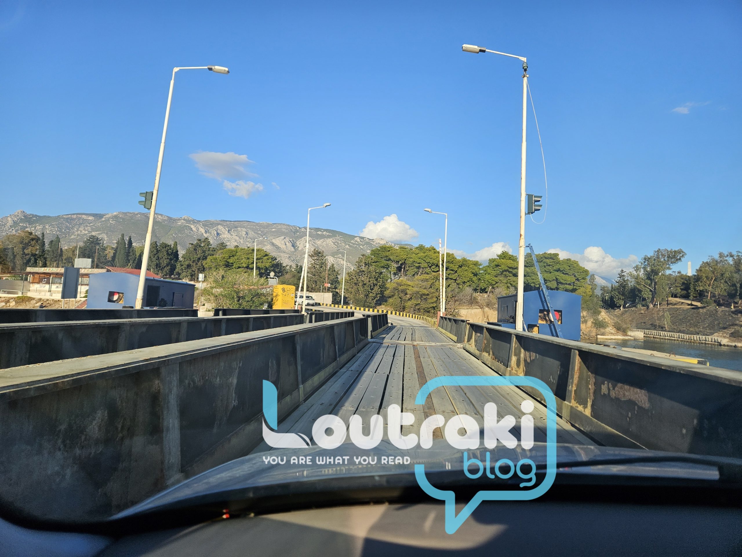 Παραδόθηκε στην κυκλοφορία η γέφυρα της ΠΟΣΕΙΔΩΝΙΑΣ » loutrakiblog