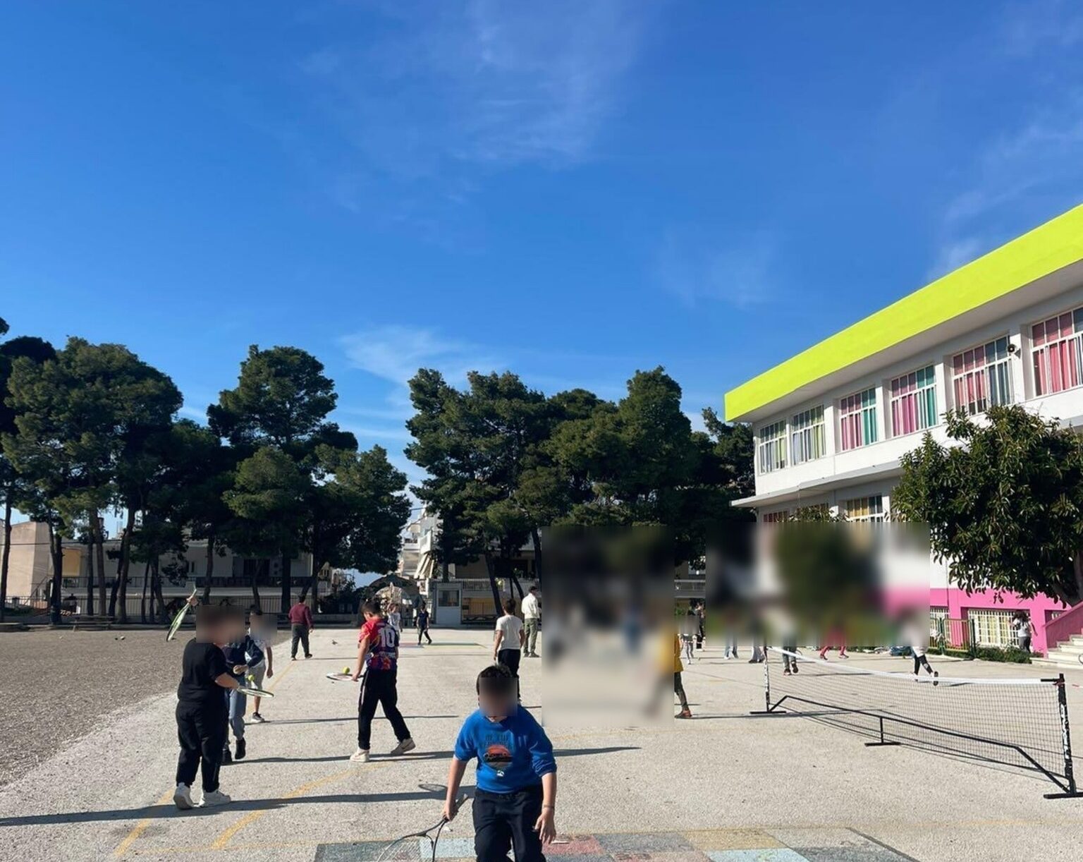 Γνωριμία με το τέννις στο 1ο Δημοτικό Σχολείο Λουτρακίου (ΦΩΤΟ ...